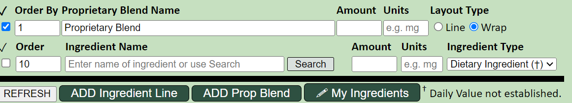 Multiple Proprietary Blends – Label Application FAQs